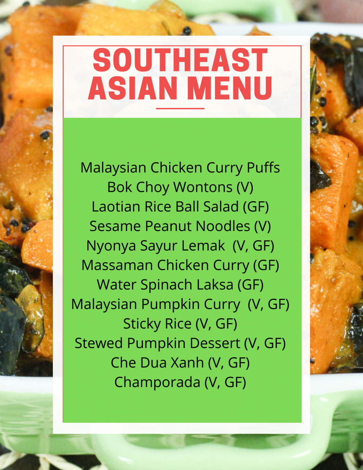 7 Alternative Thanksgiving Menus | Global Kitchen Travels