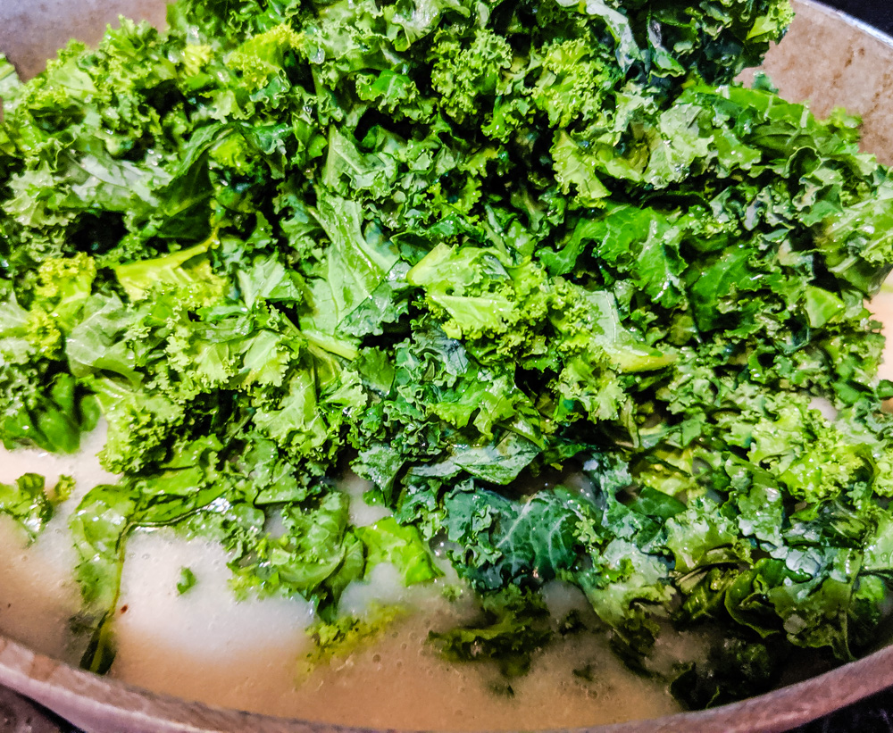 Caldo Verde - Potato Kale Soup - Global Kitchen Travels