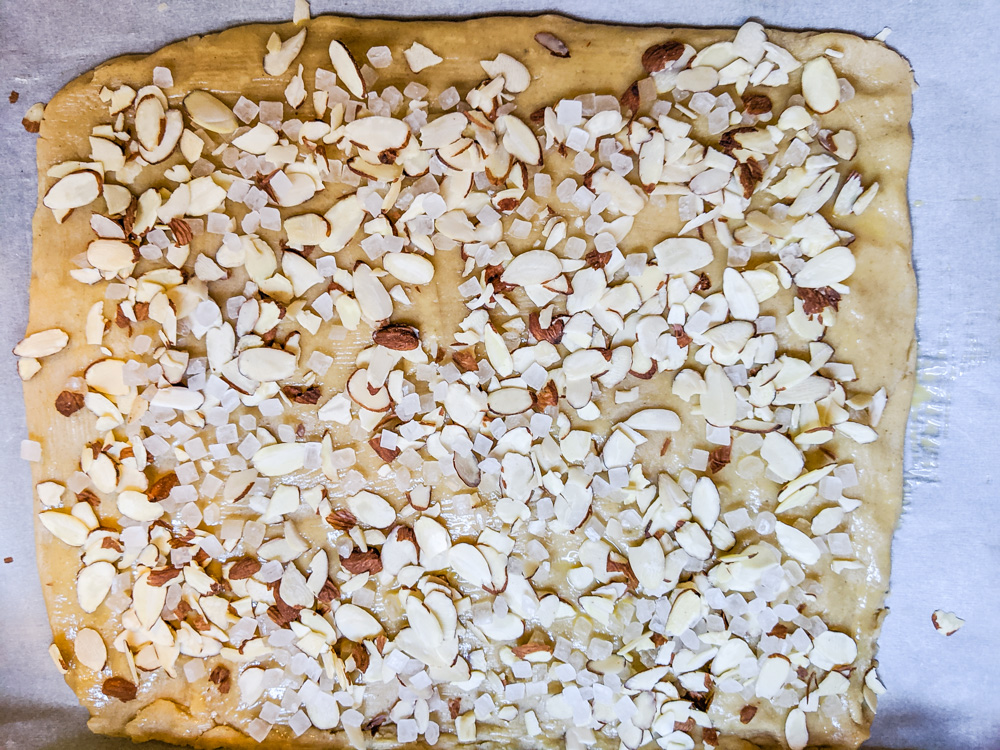 Jan Hagel Cookies - Dutch Shortbread Cookies - Global Kitchen Travels