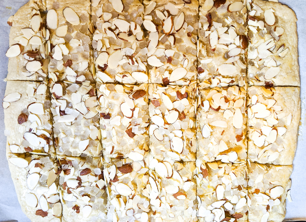 Jan Hagel Cookies - Dutch Shortbread Cookies - Global Kitchen Travels