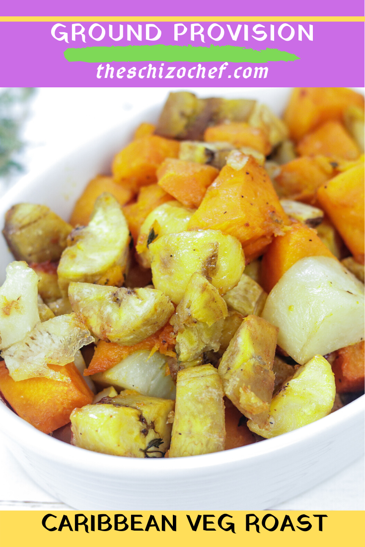 Ground Provision - Caribbean Root Vegetable Roast | Global Kitchen Travels
