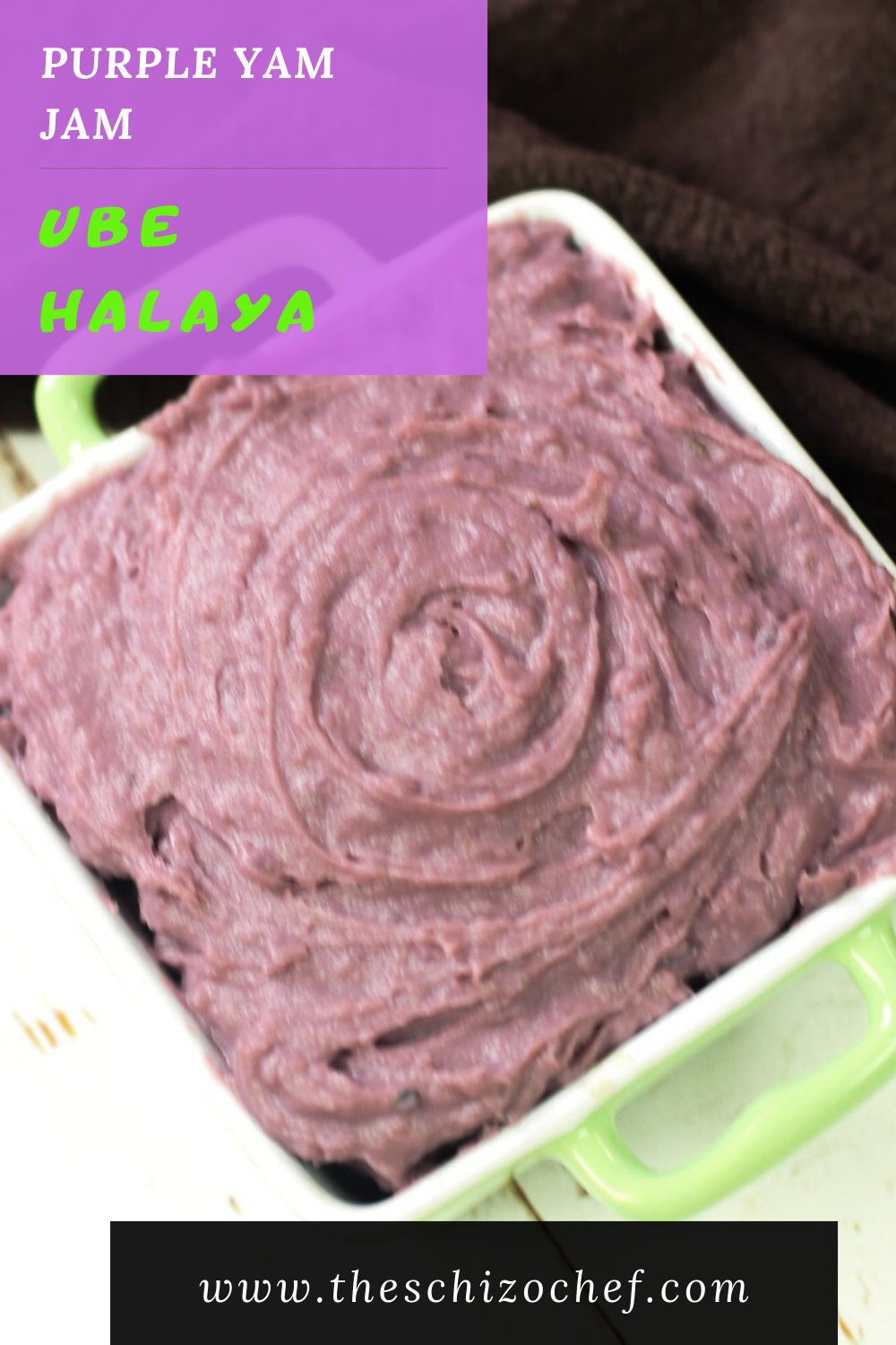 Purple Yam Jam - Ube Halaya - Global Kitchen Travels