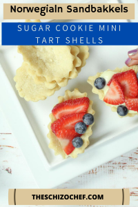 Sandbakkels - Norwegian Sugar Cookies - Global Kitchen Travels