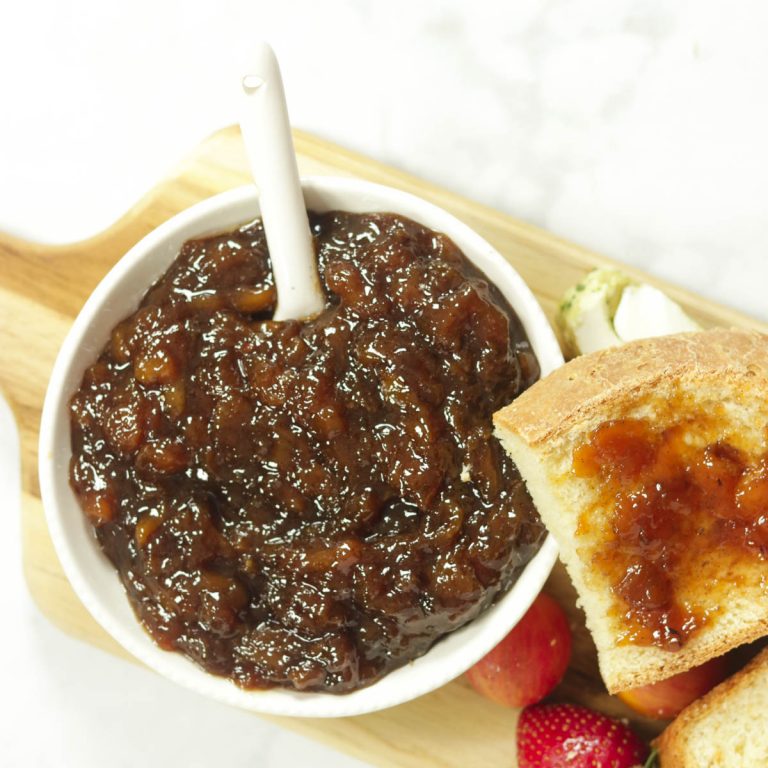 Smoky Bourbon Peach Jam - Global Kitchen Travels