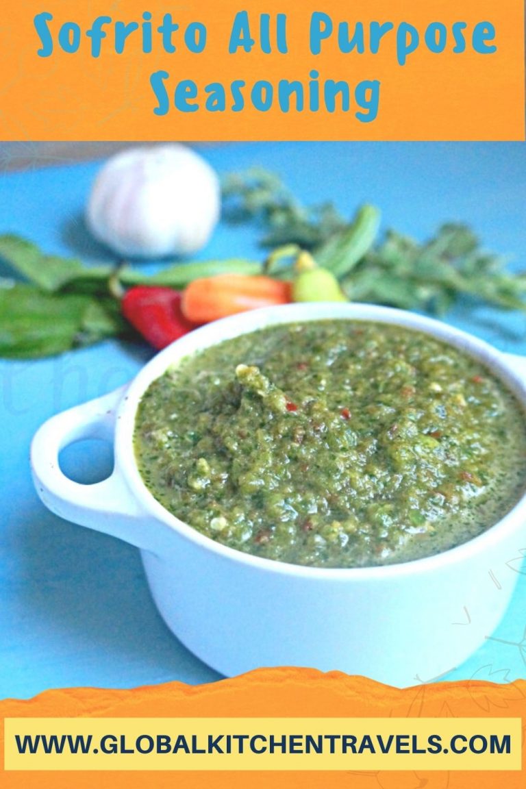 Sofrito - Seasoning Paste & Marinade - Global Kitchen Travels