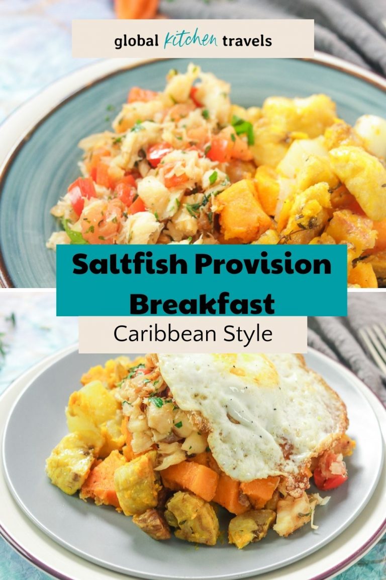 Saltfish Ground Provision - Caribbean Bacalao Breakfast - Global ...