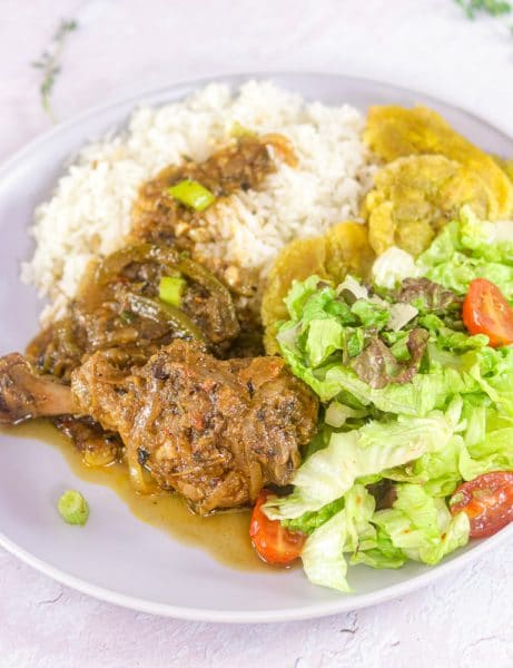 Creole Poulet en Sauce - How to Make Haitian Stewed Chicken - Global ...