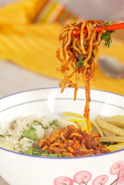 Quick and Easy Instant Birria Ramen with Pickled Jicama - Global ...