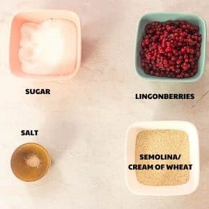 Finnish Vispipuuro Recipe: Easy Semolina Porridge with Lingonberry ...
