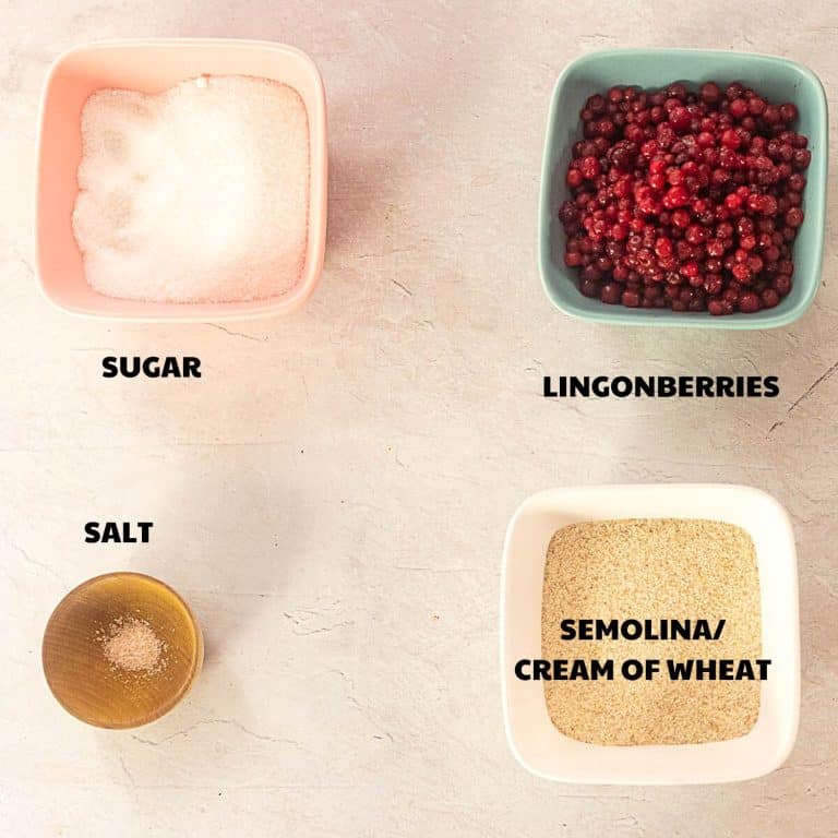 Finnish Vispipuuro Recipe: Easy Semolina Porridge with Lingonberry ...
